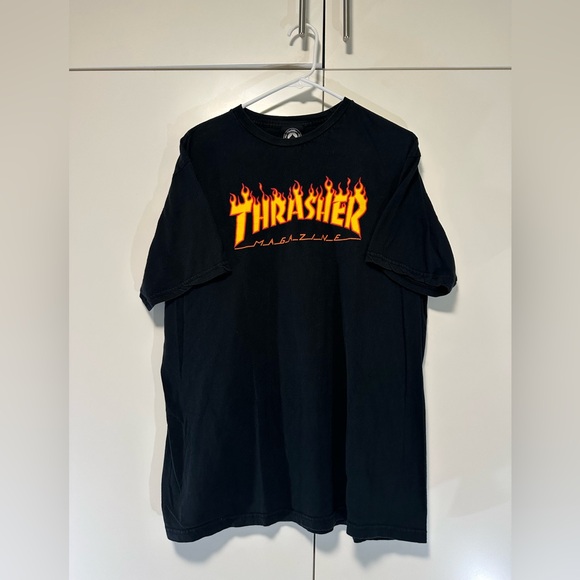 Thrasher | Shirts | Thrasher Magazine Skateboard Sf Cali Graphic Tshirt ...